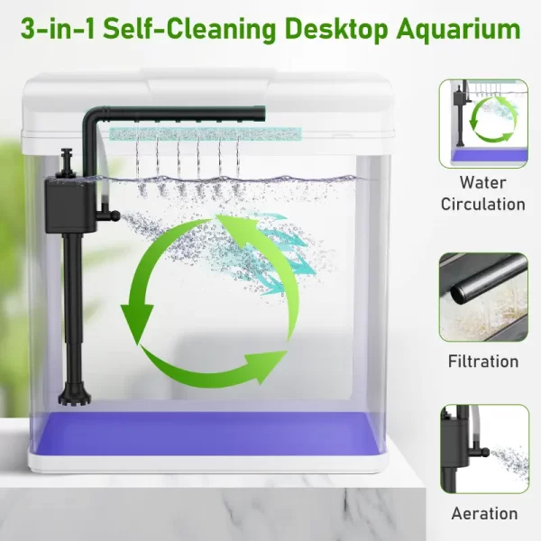 Fish Tank 3 Gallon Starter Kit › Pondon Aquaruim